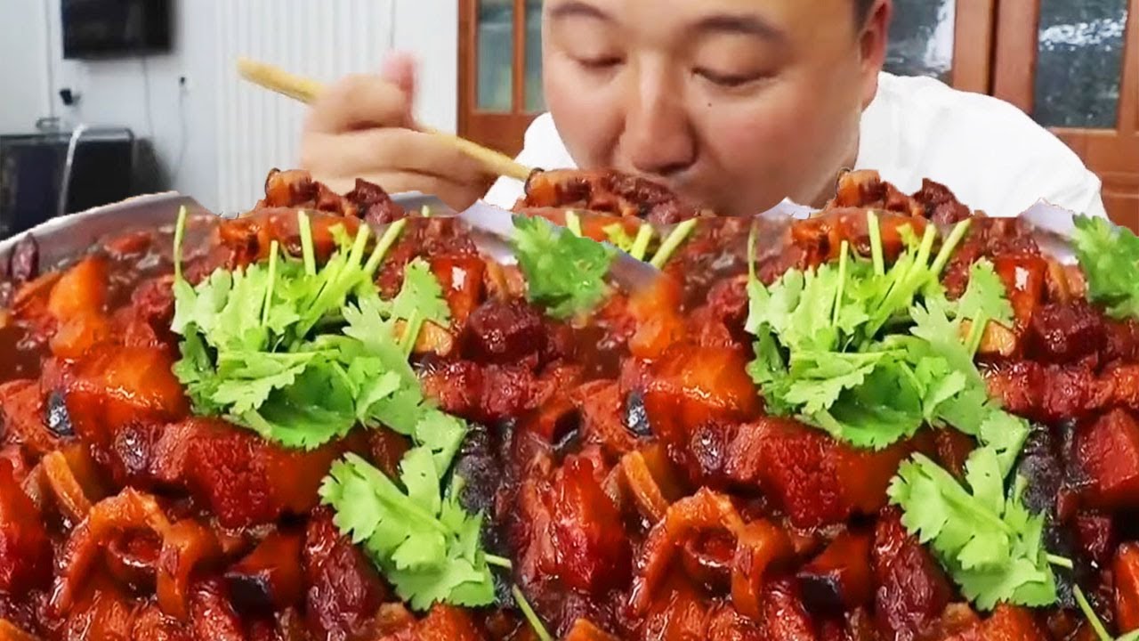 20 Pounds Of Pork Belly, Making ”Braised Pork Rice”, Fat But Not Greasy ...