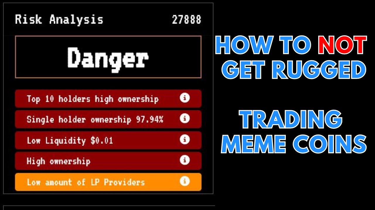 How to Trade Meme Coins & Not Get Rugged (Step by Step Guide) - YouTube