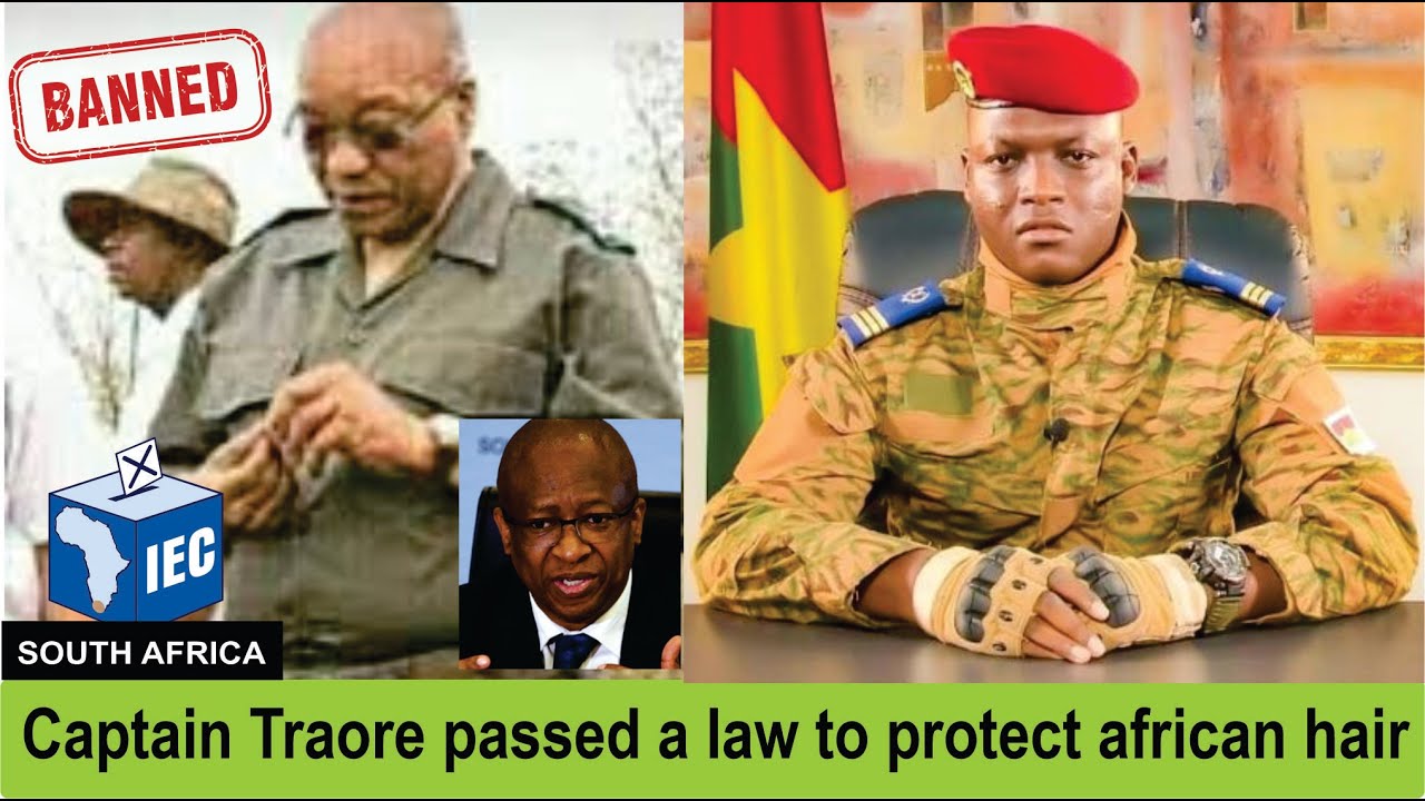 Captain Ibrahim Traore passed a law to protect African hair. Can ...