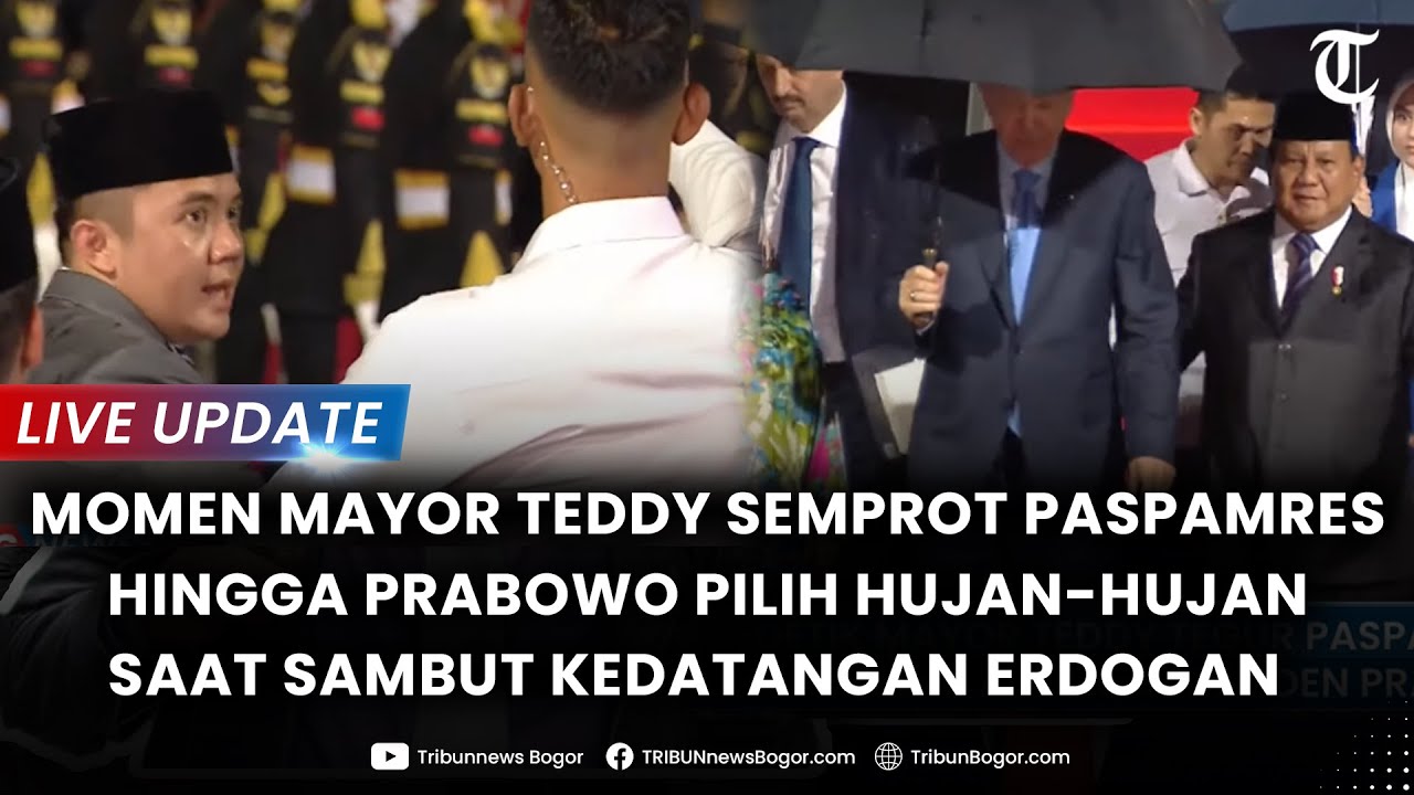 🔴LIVE UPDATE: MOMEN MAYOR TEDDY Semprot Paspamres hingga Prabowo Pilih ...