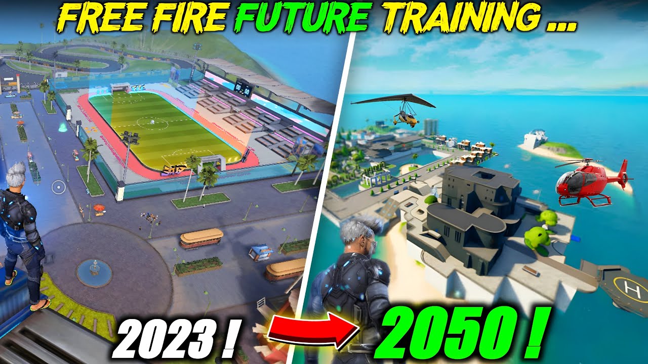 FREE FIRE FUTURE TRAINING - 2050 !! - YouTube
