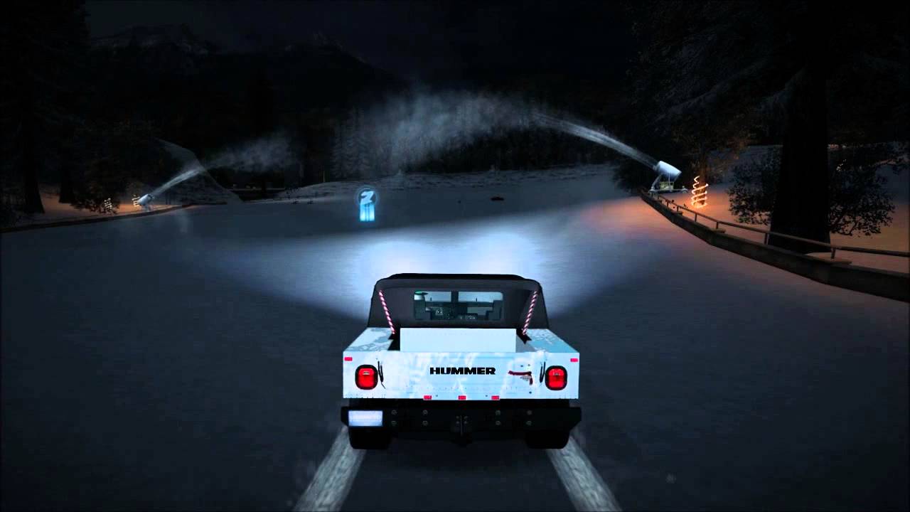 NFS World Snow at night [2013] - YouTube