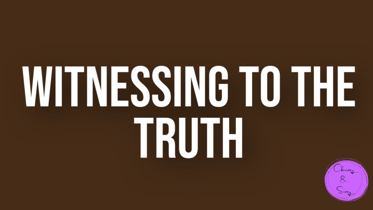 Witnessing to the Truth I Sunday School I September 21st, 2025 I Acts 5 ...