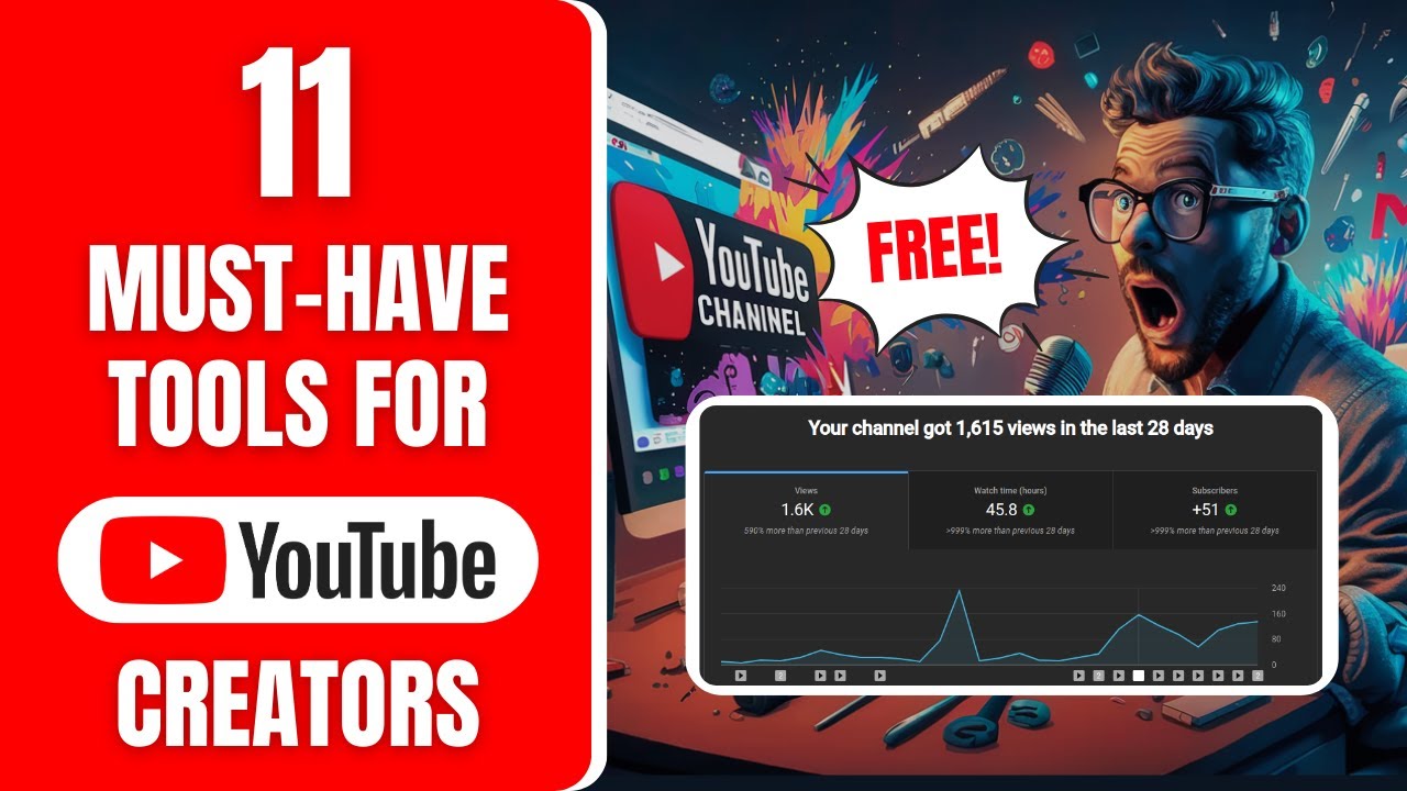 Grow Your Channel with These 11 FREE Must-Have Tools for YouTube ...