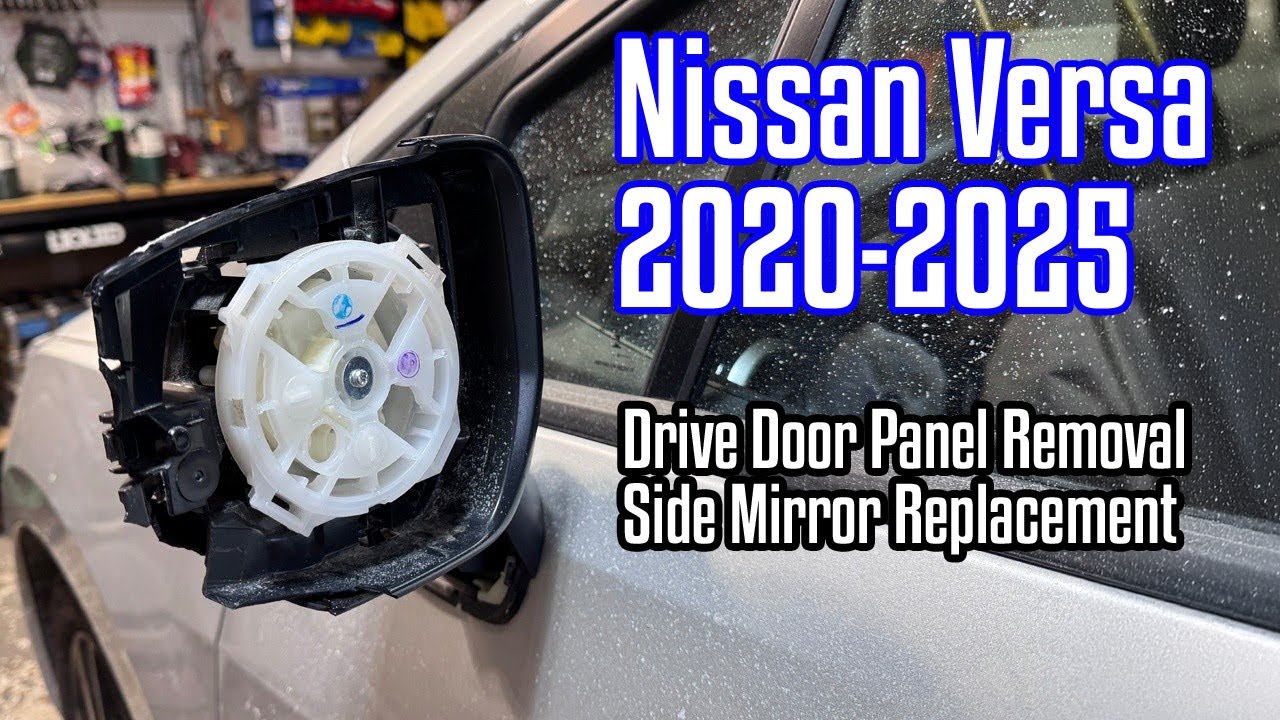 🚗🔧 Nissan Versa Side Mirror Replacement (2020–2025) | Door Panel ...