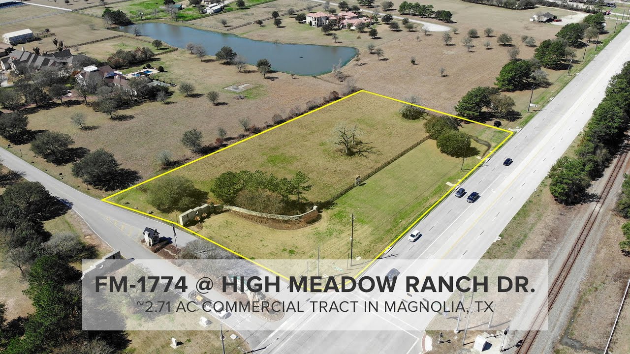 ~2.71ac Commercial | FM-1774 @ High Meadow Ranch Dr. - YouTube