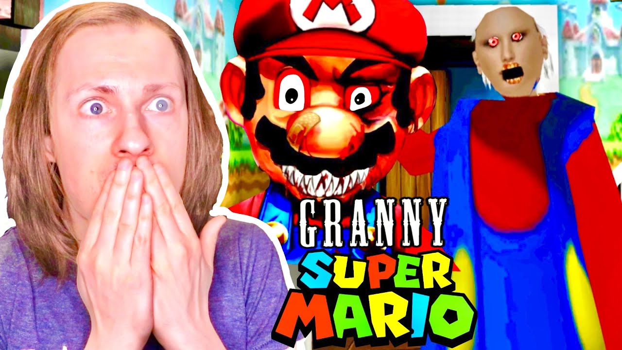 GRANNY est SUPER MARIO ! Granny Mod - Délires de Max - YouTube
