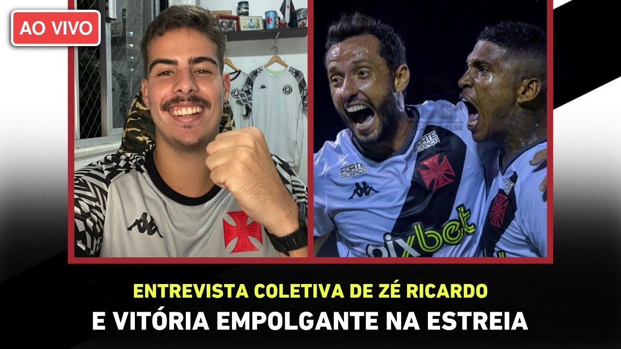 AGORA VAI? Vasco vence por 4 a 2 e DESEMPENHO empolga a TORCIDA! I ...