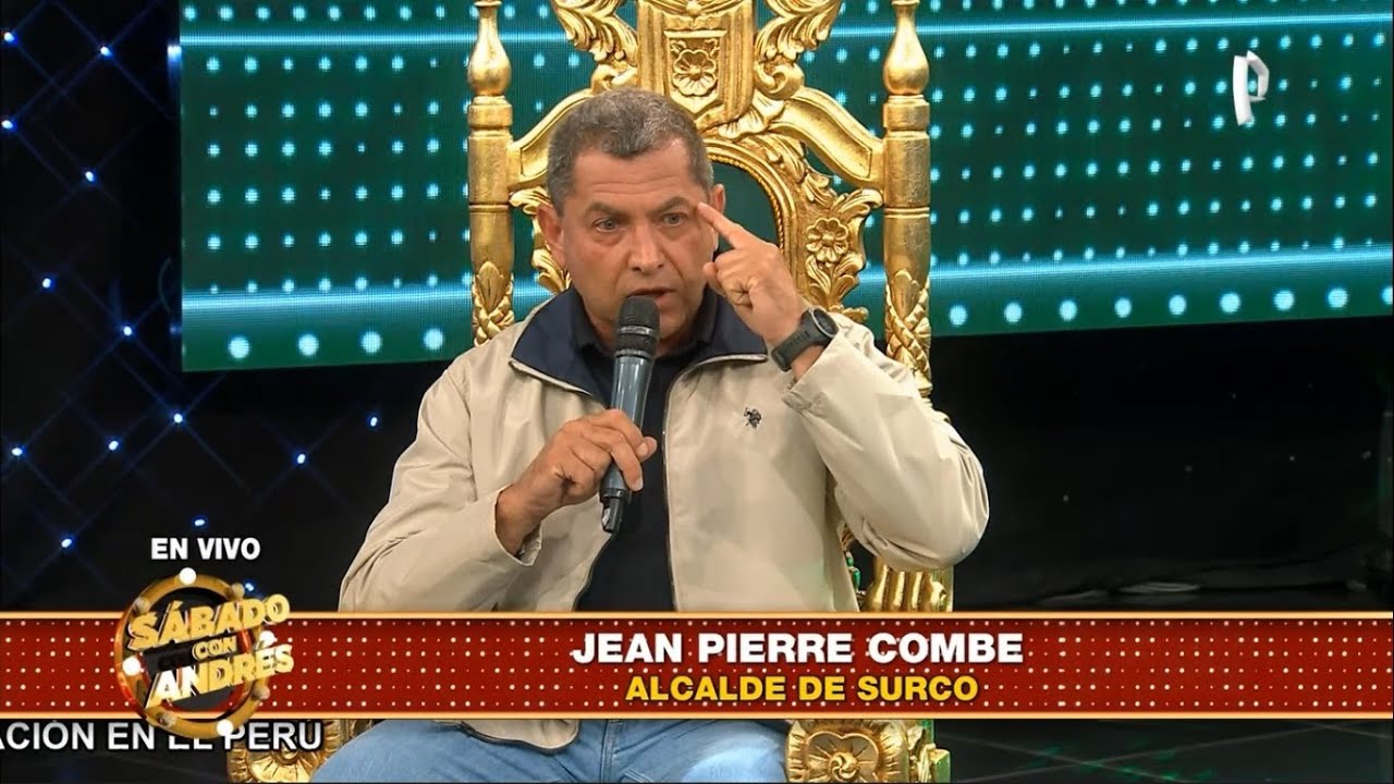 Jean Pierre Combe, Alcalde de Surco - Sábado con Andrés - Sábado 04 de ...