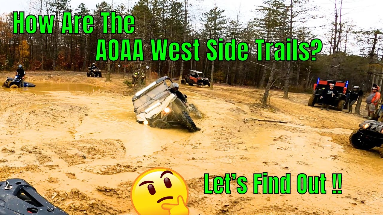 😬 Riding AOAA's West Side Trails #offroad #atv - YouTube