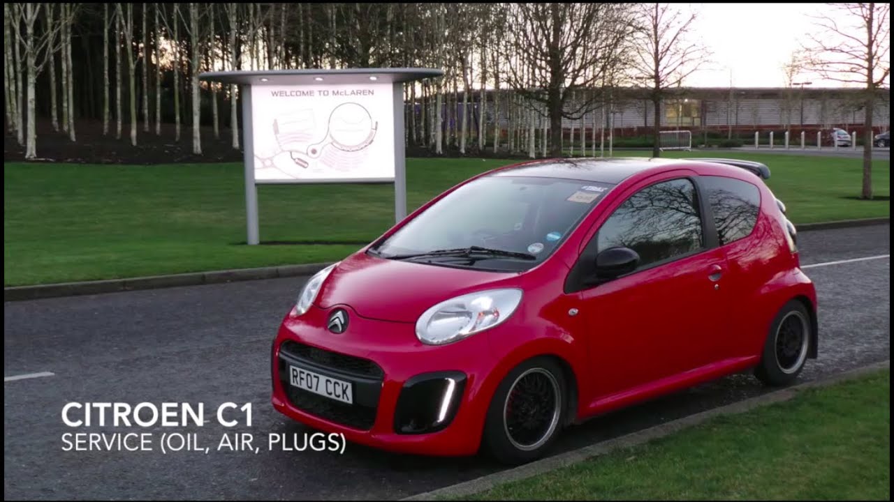 How To - Citroen C1 Service - YouTube