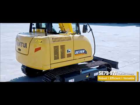 SHANTUI EXCAVATOR INTRODUCTION - YouTube