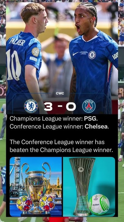 Chelsea Hina PSG? Juara Conference Bungkam Juara UCL! - YouTube