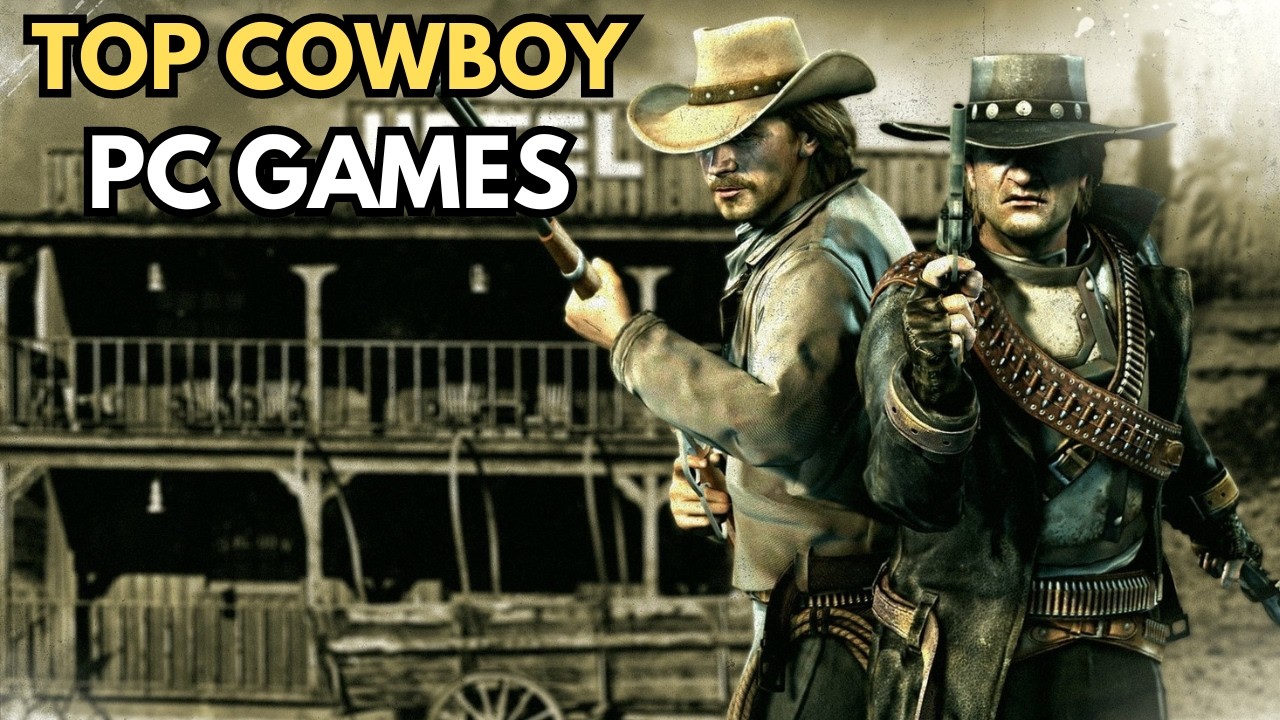 Top 15 PC Games That Let You Play as Cowboy in Wild West - YouTube