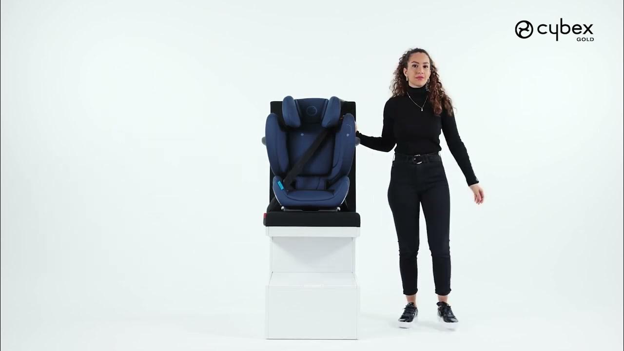 CYBEX Solution G i-Fix Car Seat Tutorial - YouTube