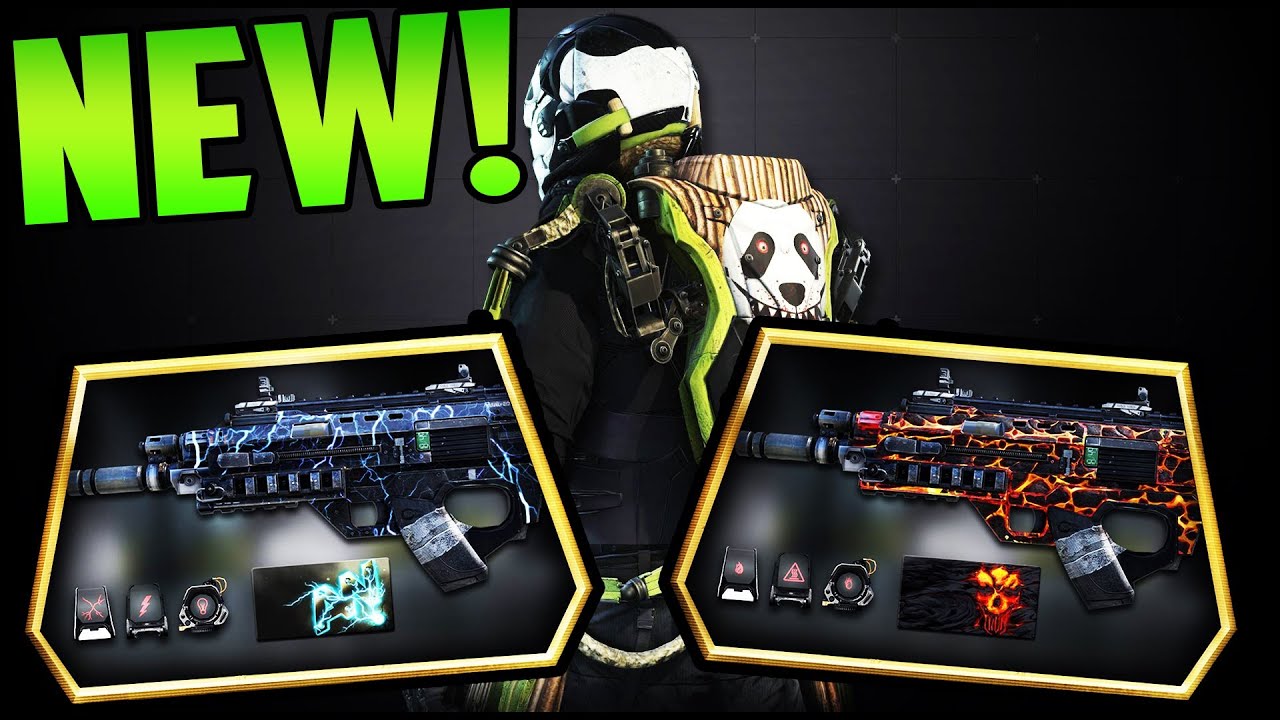 Call of Duty Advanced Warfare DLC CAMOS! "AW DLC Camos" Maga,Lightning ...