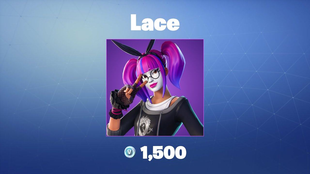 Lace | Fortnite Outfit/Skin - YouTube