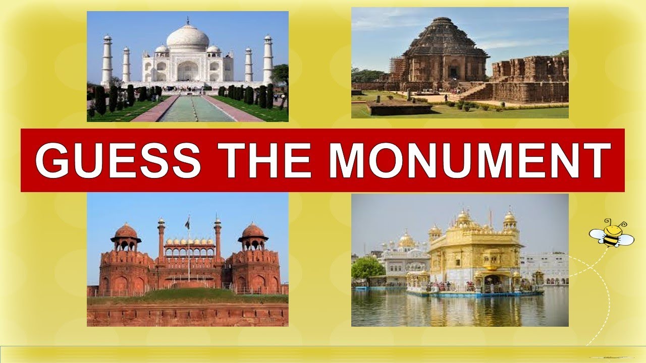 Guess the monument by emoji | Monuments of India| Emoji challenge ...