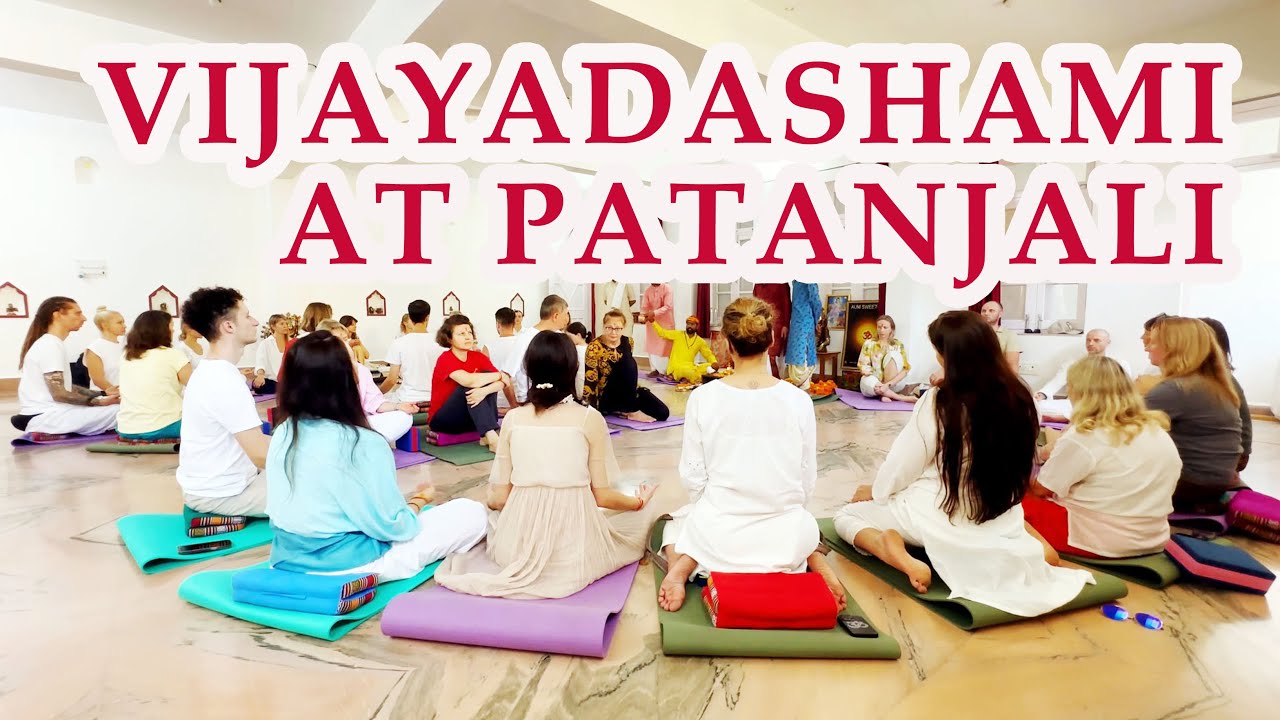 The MOST EPIC Vijayadashami Celebration at Patanjali Yoga Foundation ...