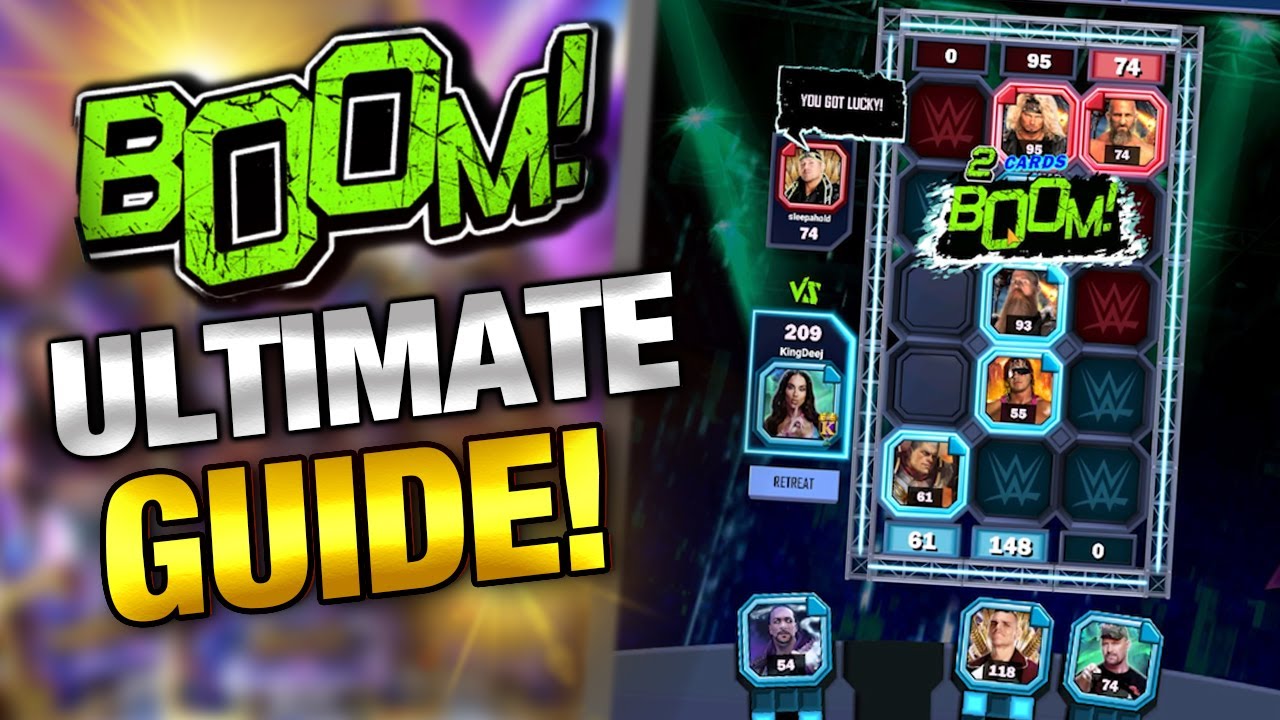The Ultimate BOOM Guide! How to play the NEW mode! WWE SuperCard Season 11 - YouTube