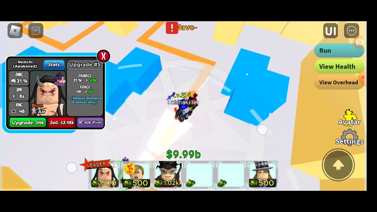 showcasing Nezuko 6 star astd #astd - YouTube