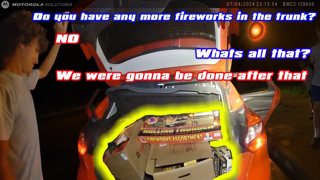 Fireworks shootout - YouTube