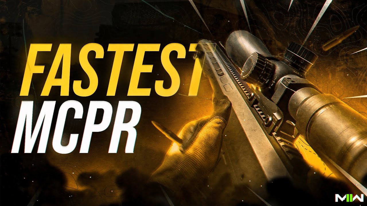 Run and Gun with the INSANELY FAST MCPR-300 Class in MWII - YouTube