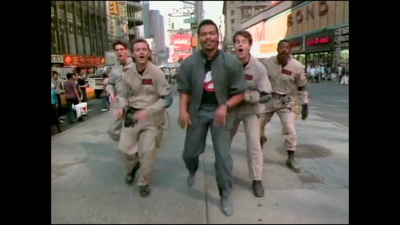 Cazafantasmas Ghostbusters Dance 37th Anniversary 2021 Times Square ...