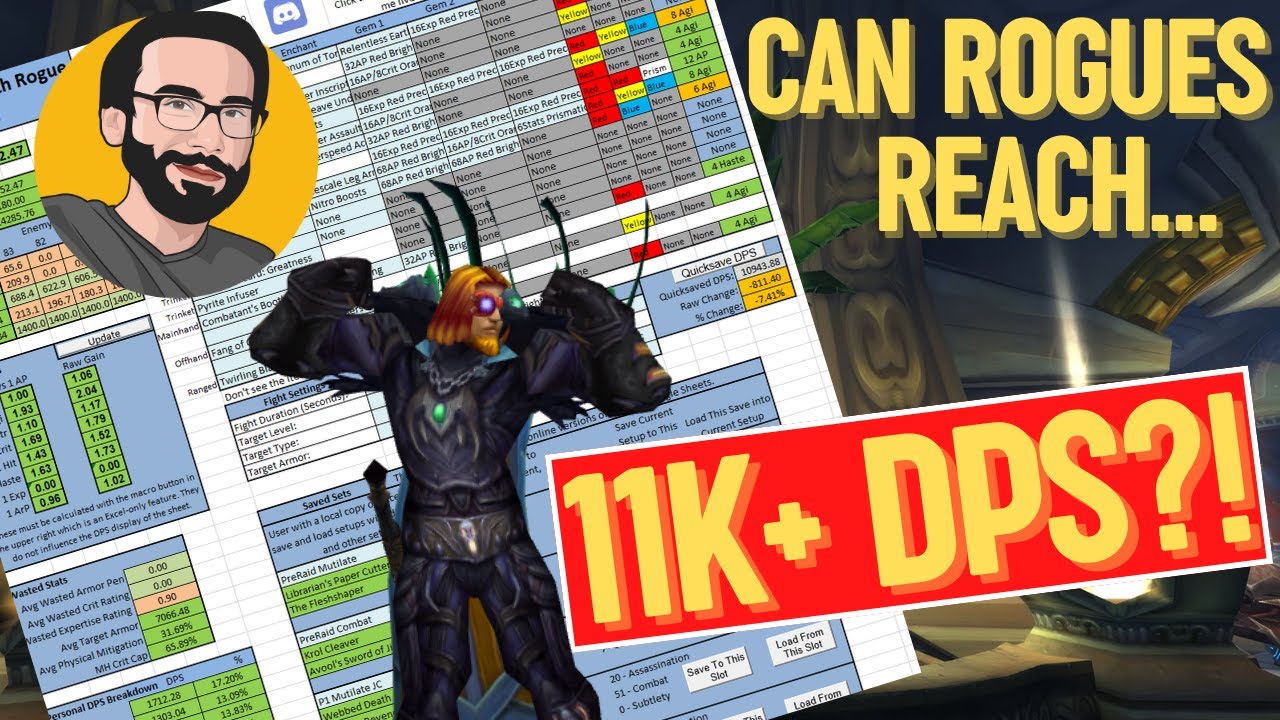 I Tested Rogue Sims: Are They REALLY Accurate? | WotLK - YouTube