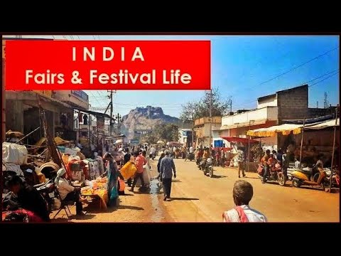 Real fairs in India || Festivals of Karnataka India || Koppal Jatre ...