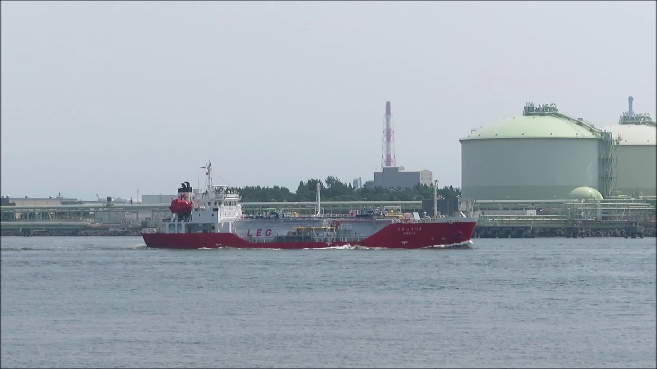 OBELIX オベリックス 出港 エチレンタンカー(Ethylene Tanker) - YouTube