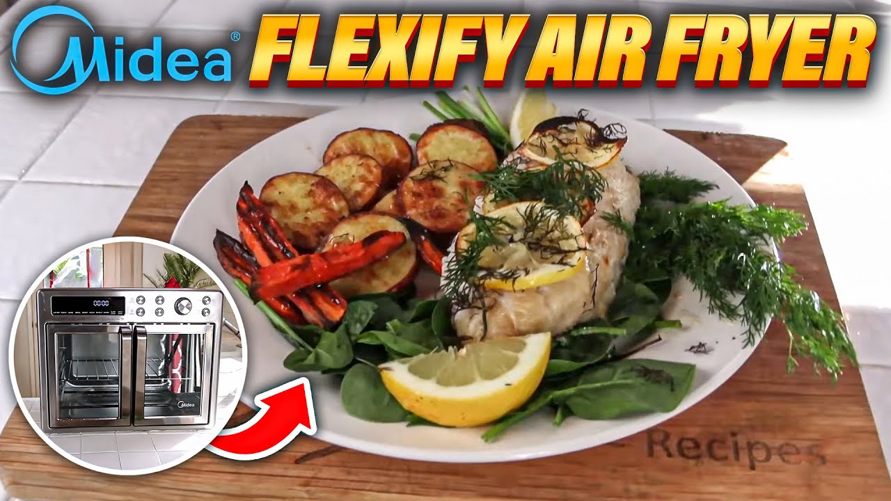 Air Fried Fish Recipe with Midea Flexify Air Fryer Oven Realtime YouTube Live View Counter 🔥 ...
