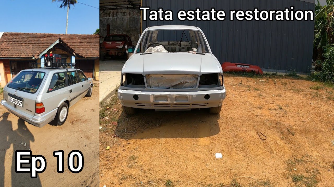 tata estate restoration work in progress - YouTube
