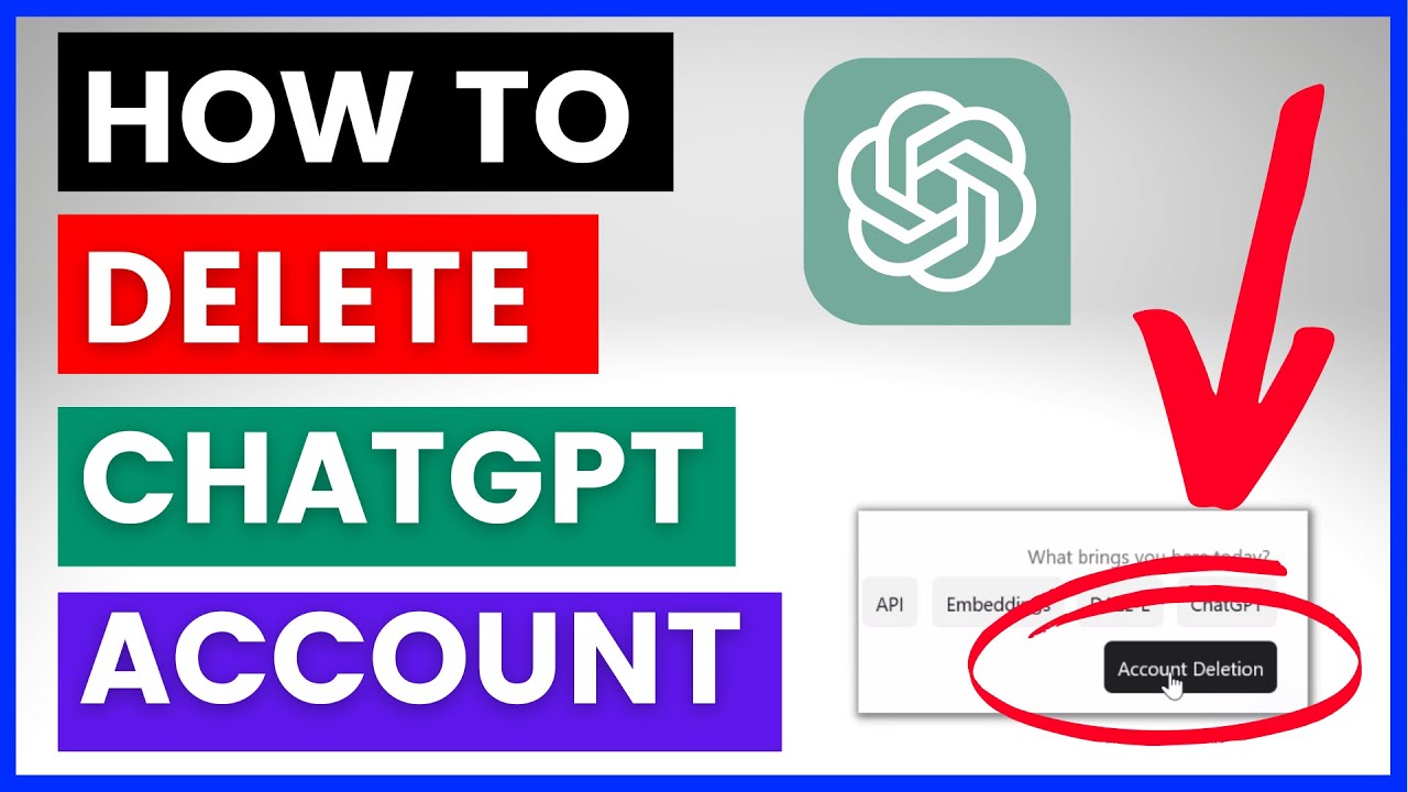 How To Delete A ChatGPT Account? [in 2025] - YouTube