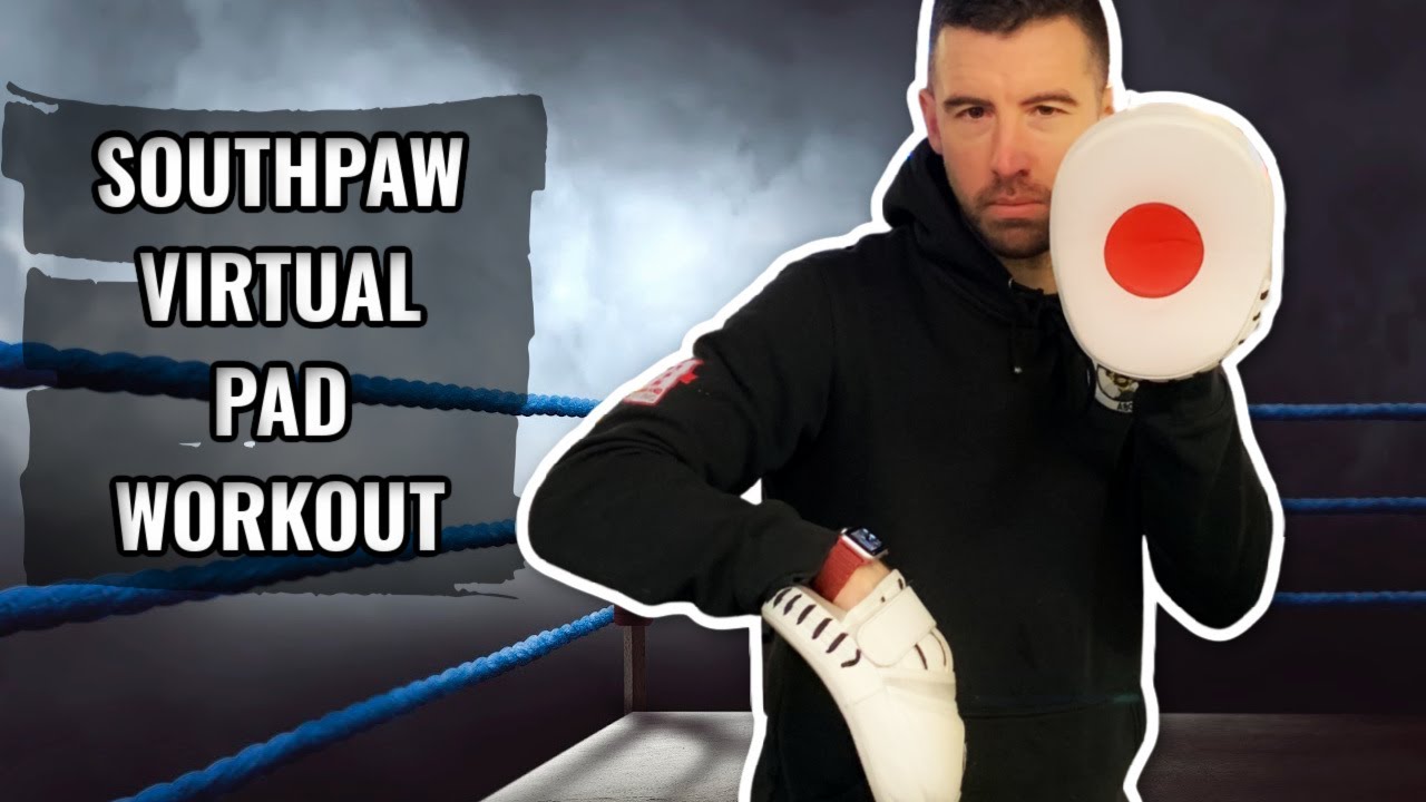Virtual Pad Work | Southpaw | 4 Rounds - YouTube