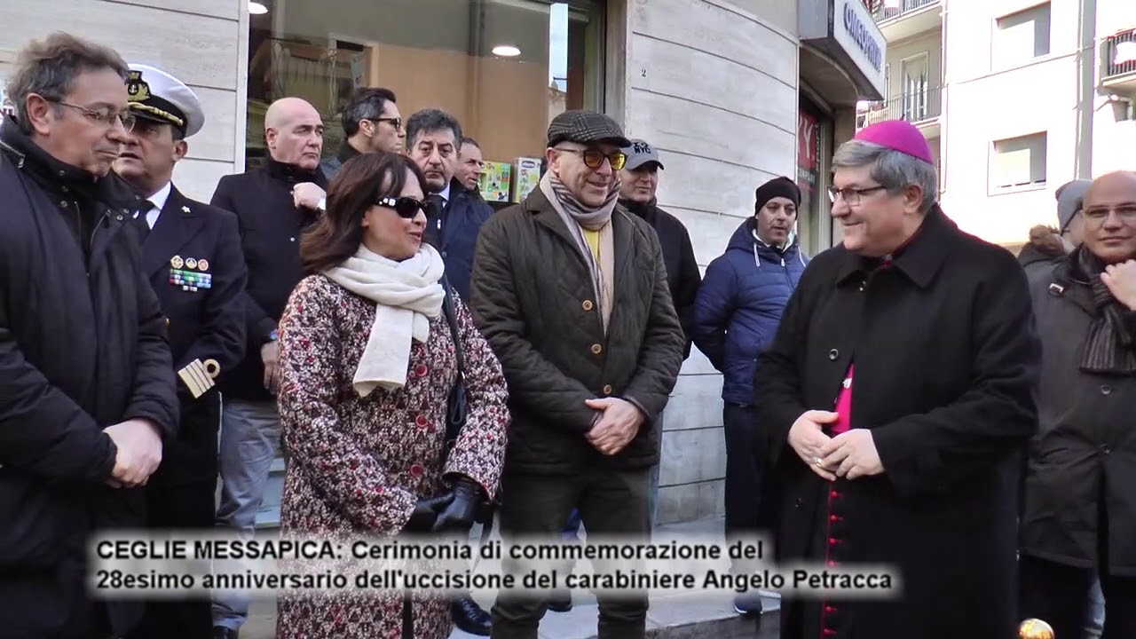 CERIMONIA DI COMMEMORAZIONE DEL CARABINIERE ANGELO PETRACCA - YouTube
