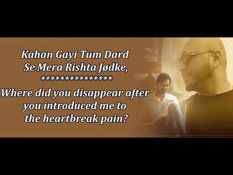 Dil Tod Ke Lyrics English    B  Praak  | High quality Lyric with Karaoke | New Heart Touching Song