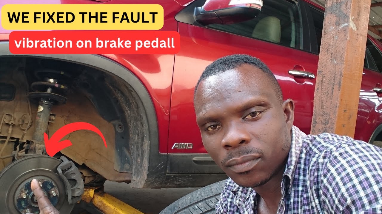 Costumer Complaints Vibration When Stepping On Brake Fixed - YouTube