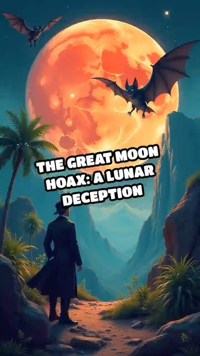The Great Moon Hoax: A Lunar Deception #shorts - YouTube