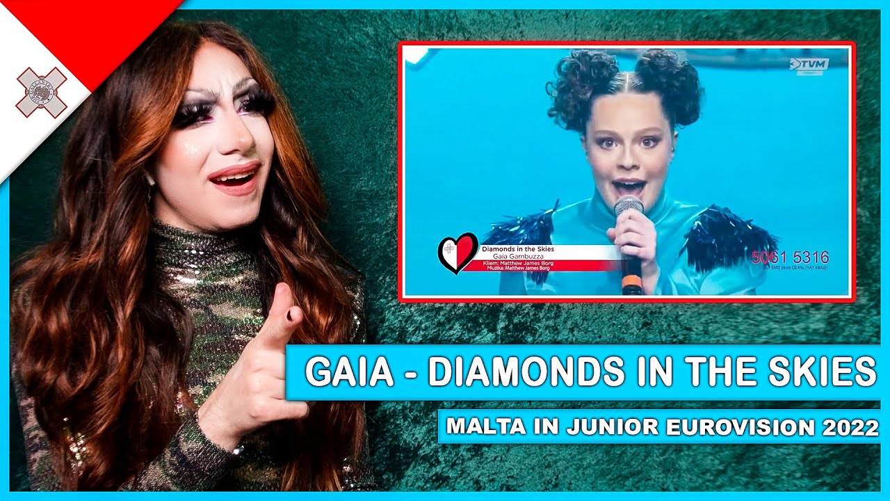 Malta - Gaia Gambuzza - Diamonds in the Skies | American Reacts to ...