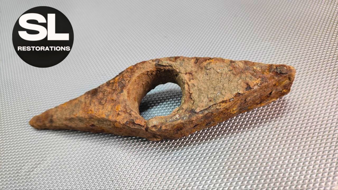 Old Rusty Pickaxe Restoration – Amazing Result - YouTube