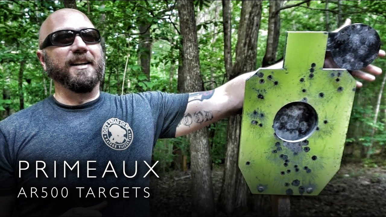 Steel HOSTAGE Target - Primeaux Targets - YouTube