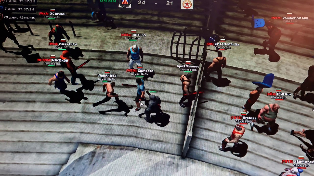 Levski Sofia-CSKA Sofia 9-13 hooligans game 🎮 - YouTube