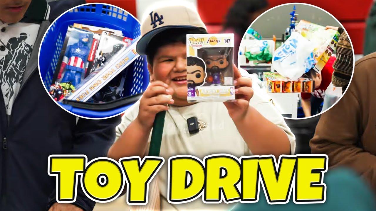 HEAVEN GAVE 200 TOYS AWAY ON CHRISTMAS! (TOY DRIVE) - YouTube