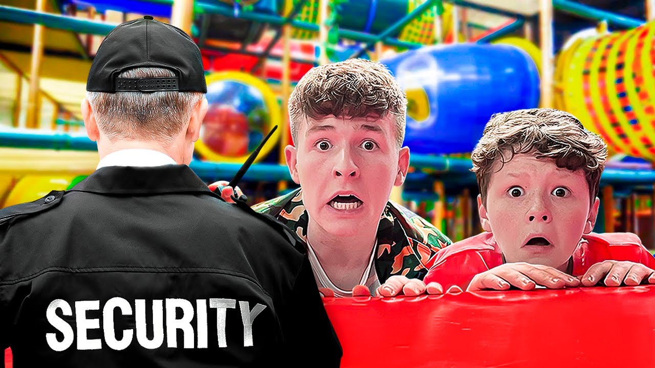 SNEAKING into KIDS ADVENTURE PARK for 24 HOURS!!! - YouTube