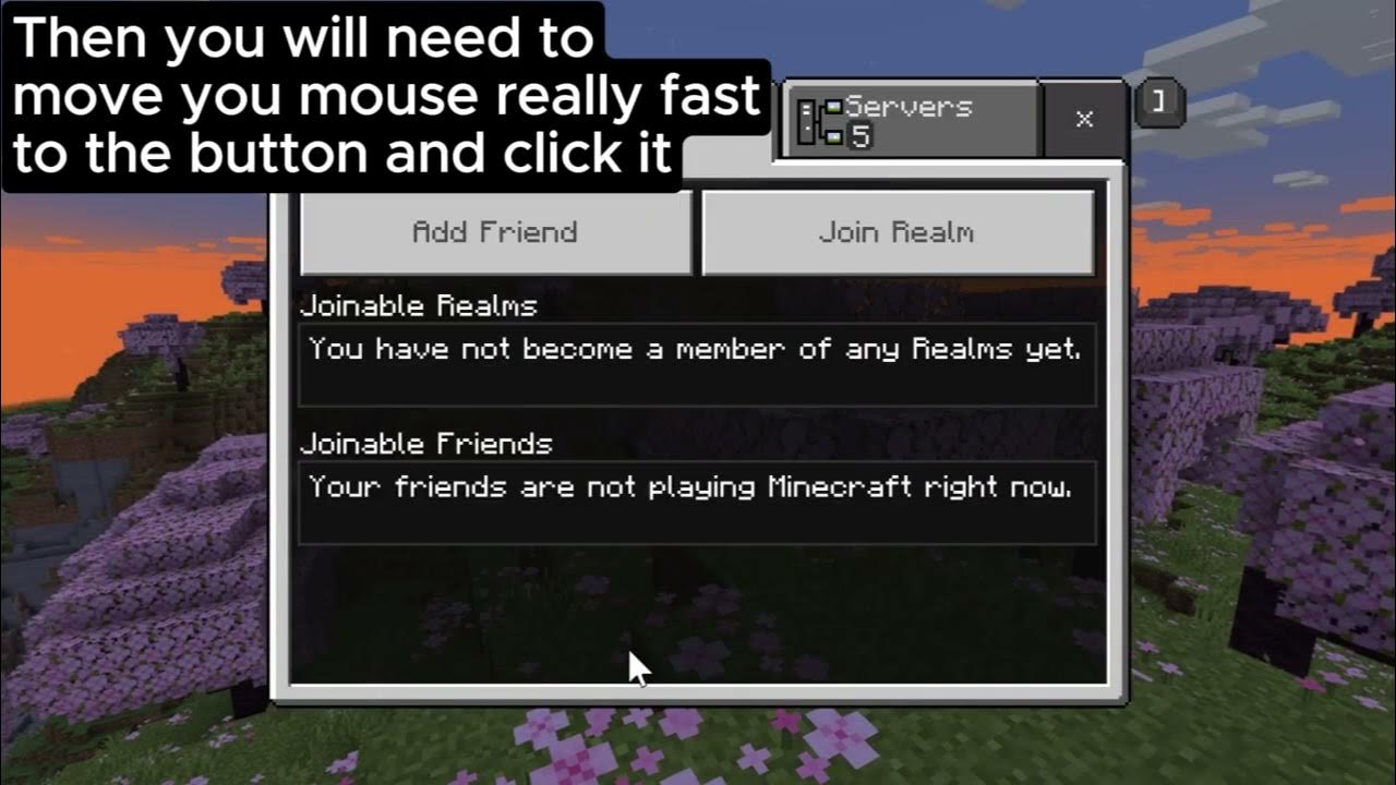 How to play servers on Minecraft Bedrock Demo! working 1.21/1.20 Works ...
