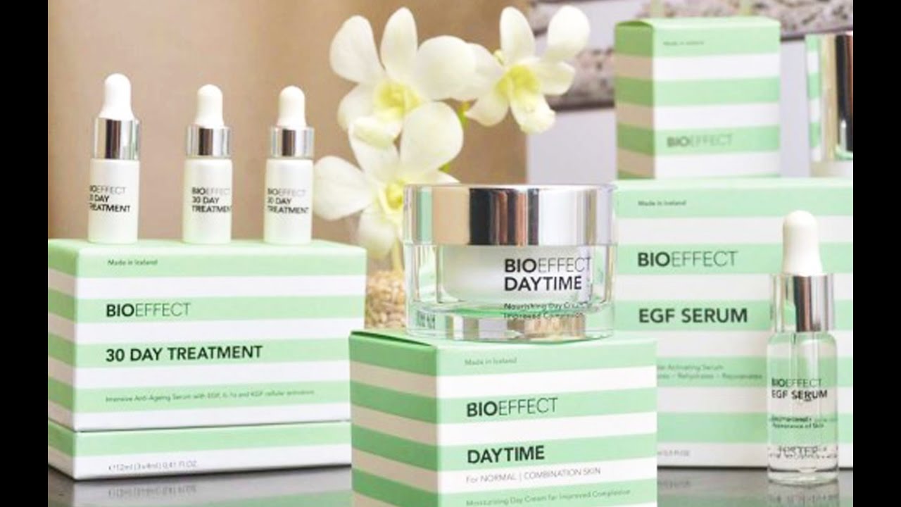 The Effect Of Bioeffect. One of my favourite skincare brands. - YouTube