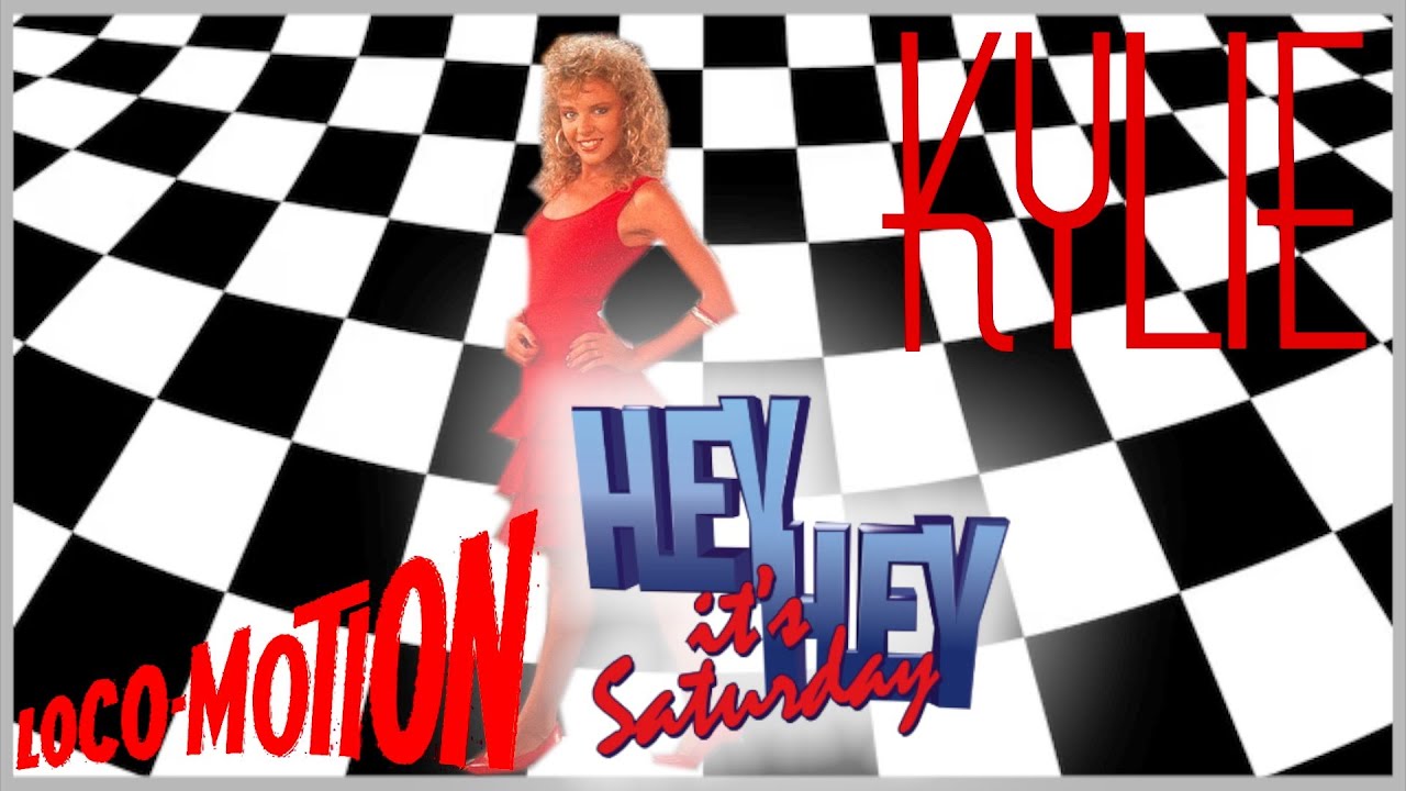 KYLIE MINOGUE - 'Locomotion' - Hey Hey It's Saturday 1987 - YouTube