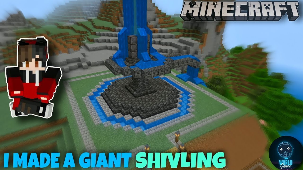 Building a Giant Shivling in Minecraft - A Spiritual Journey ...