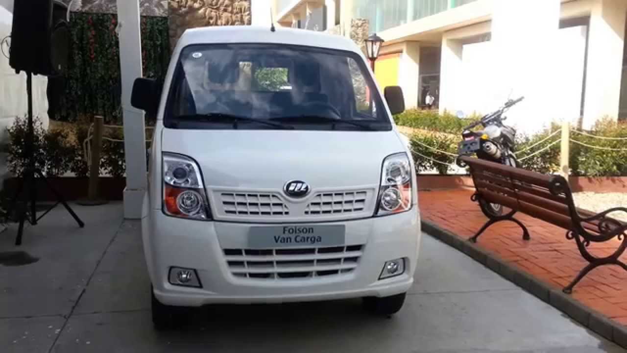 Lifan Foison Van Carga 2015 Walkaround Colombia - YouTube